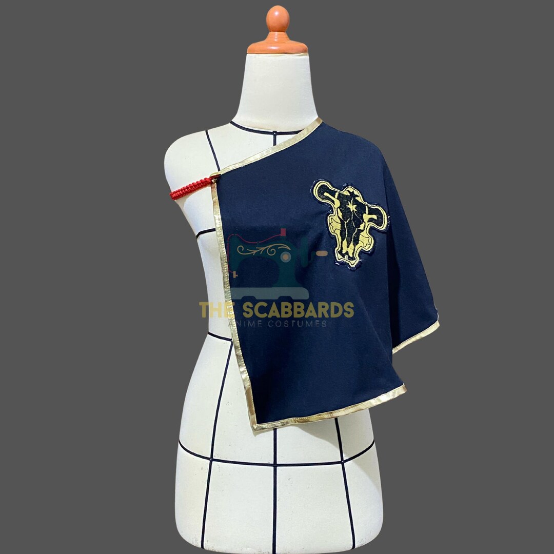 Asta Midnight Magic Cloak With Oversized Hood – Cosplay Cape - Etsy