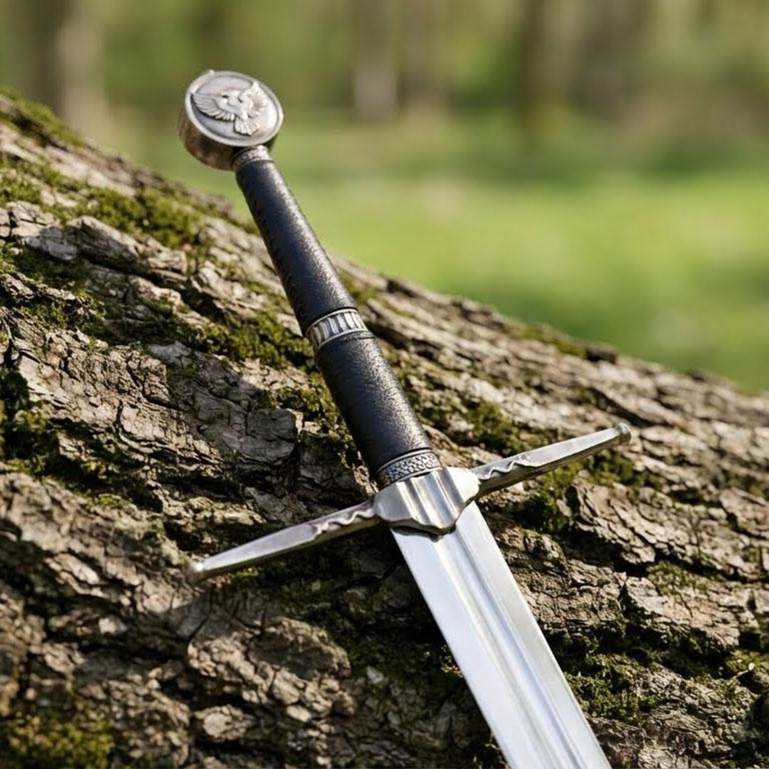 Custom Handmade Witcher Sword Stainless Steel, Geralt of Rivia Replica ...