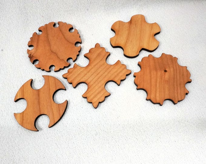 Floss Winder, Thread Winder, Solid Cherry or Hard Maple 2", Set 17 - Etsy