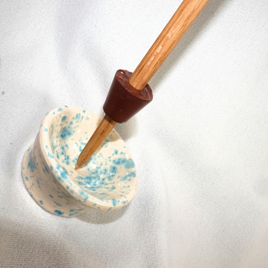 Paleolithic Form Spindle Set With a 3cm Catlinite Whorl & Three Wild ...