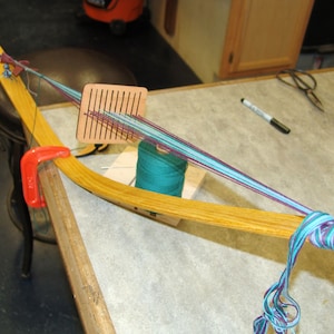 Medieval Bow Loom, Back Strap Weaving on the Go and Pompeii 21 Thread ...