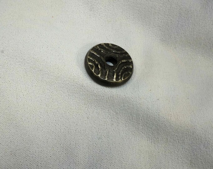 Roman / Celtic La Tene Form Spindle Whorl, Ancient Troy Motif - Etsy