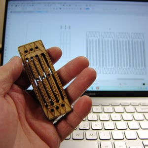 Bryggen Norway Heddle (1248-1332AD) 13 Thread & 51 Thread Experimental ...