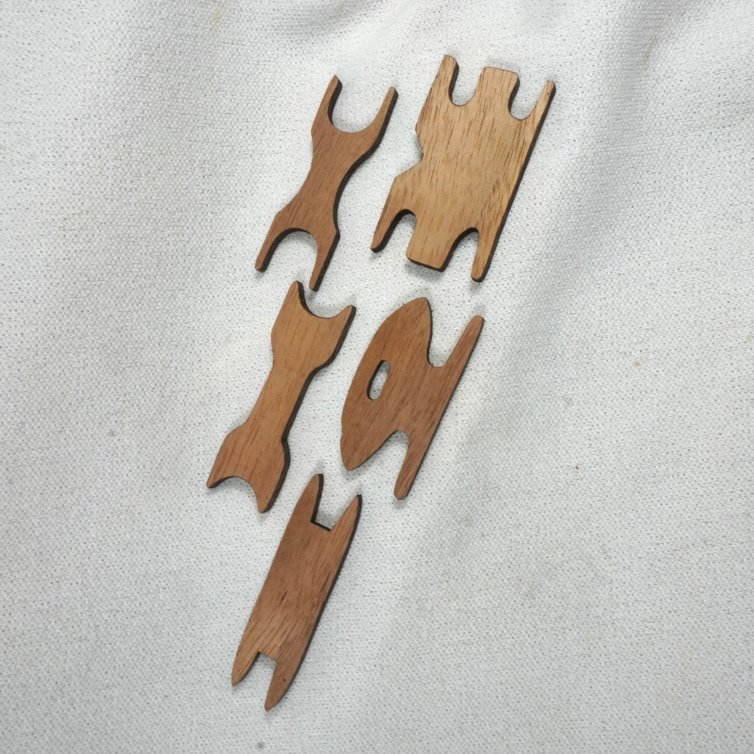 Floss Winder, Thread Winder, Solid Walnut 2", Set 13 - Etsy