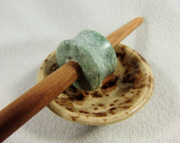 Greenland Norse Form Spindle With a Soapstone Whorl & Three Wild Black ...
