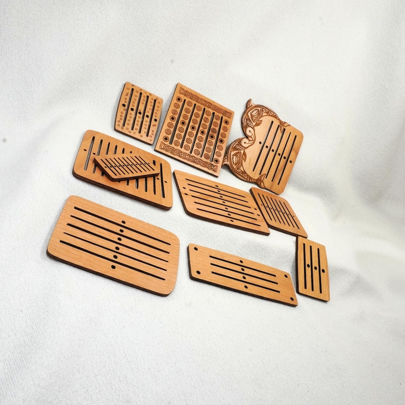 Rascally Roman 10 Rigid Heddle Set: All 9 Known Complete Heddles From ...