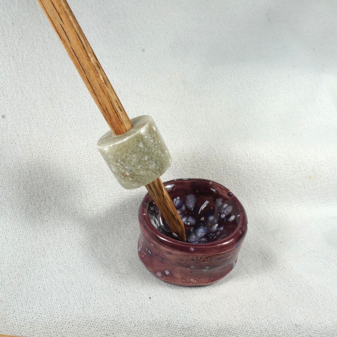 The Greenlander, Greenland Norse Form Spindle With a Soapstone Whorl ...