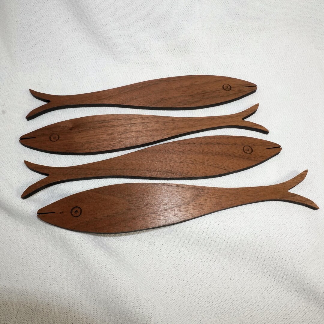 4 Tapestry Bobbins in Fish Shape - Etsy