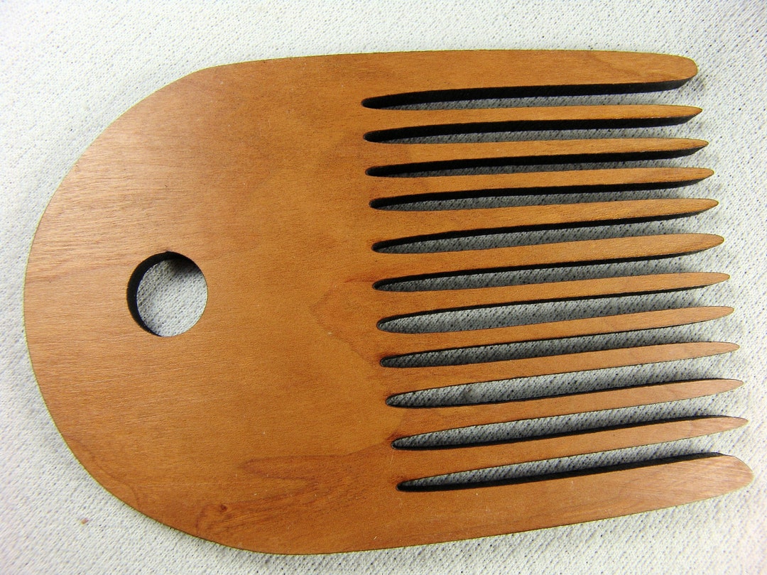 Roman Era Wooden Rippling Comb From Vindonissa Fort, Switzerland. Flax ...