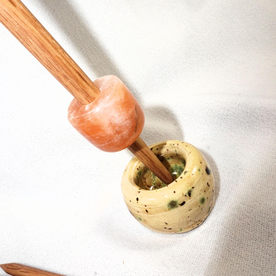 Paleolithic Form Spindle Set With a 3cm Alabaster Whorl & Three Wild ...