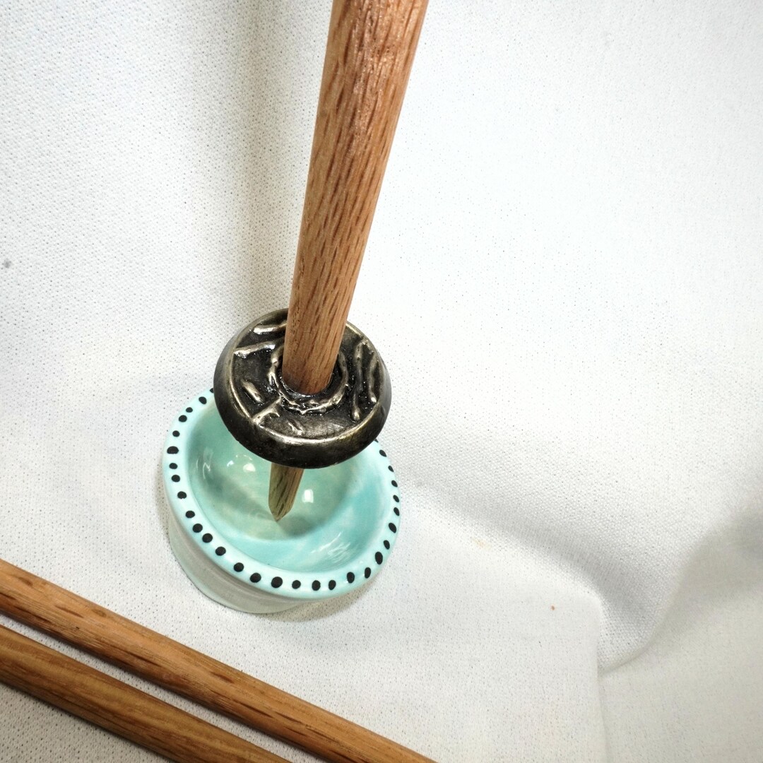 Roman / Celtic La Tene Form Spindle Set With a Pewter Whorl & Three ...