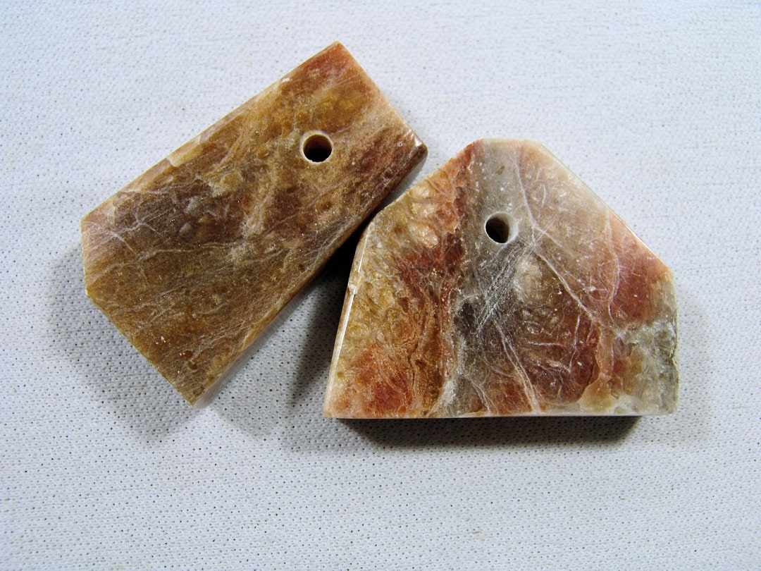 Loom Weights by the Pair. Hand Cut Alabaster, Warp Weighted Looms 57g ...