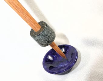 The Greenlander, Greenland Norse Form Spindle With a Soapstone Whorl ...