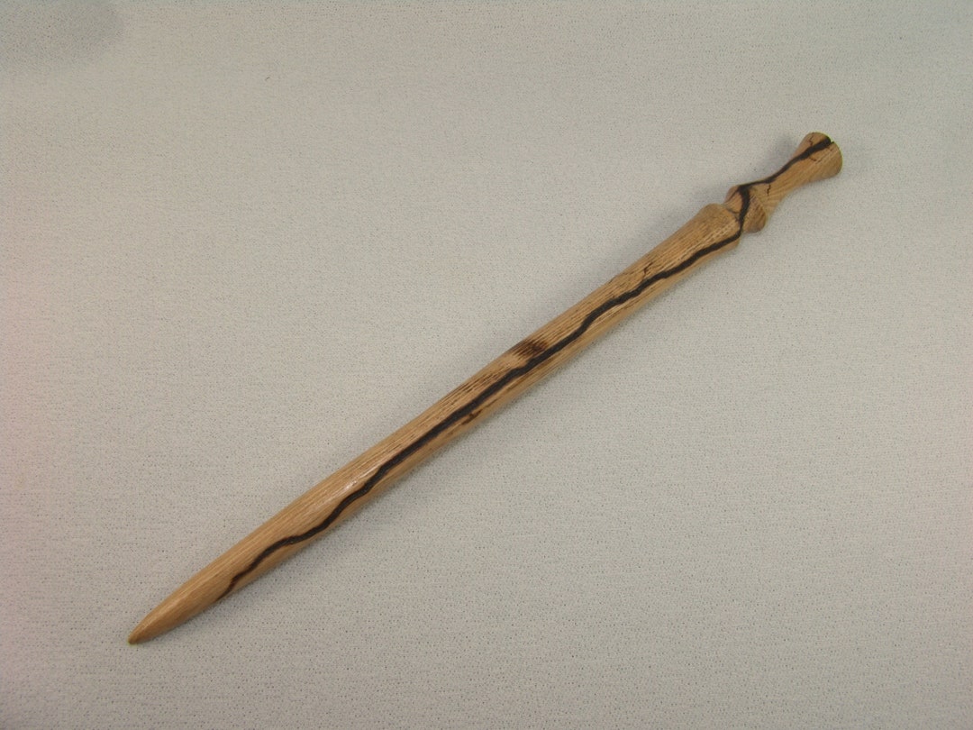 Wizard's Wand 12 Inches Long With Lichtenberg Lightning - Etsy