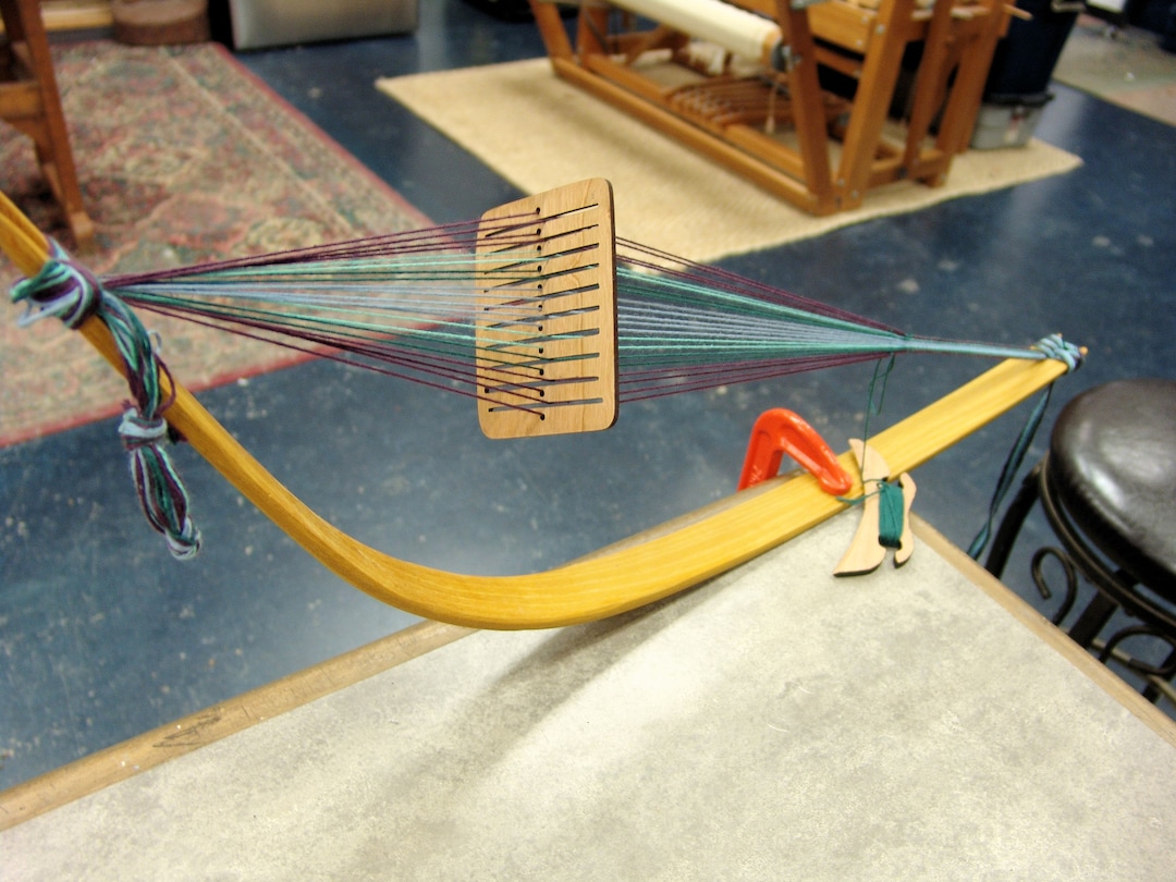 Medieval Bow Loom, Back Strap Weaving on the Go and Pompeii 21 Thread ...