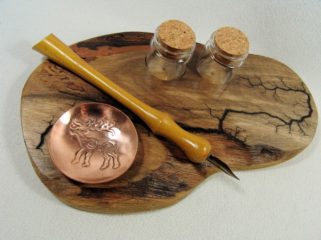 The Elven Scribe Ink Well... Calligraphy Set - Etsy