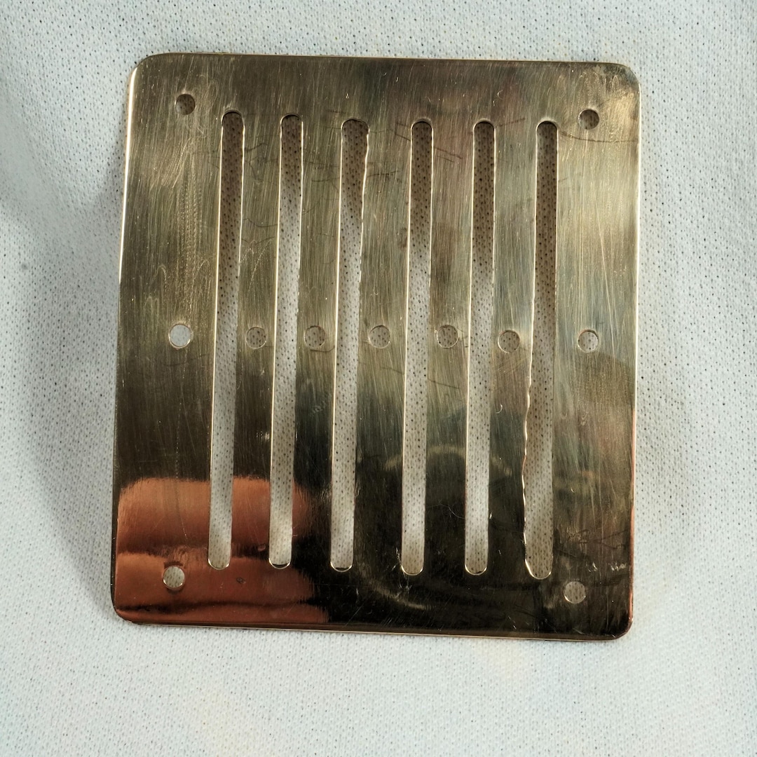 Roman Era Heddle, Hungary 17 Thread Band or Tape Weaving Heddle, Bronze ...