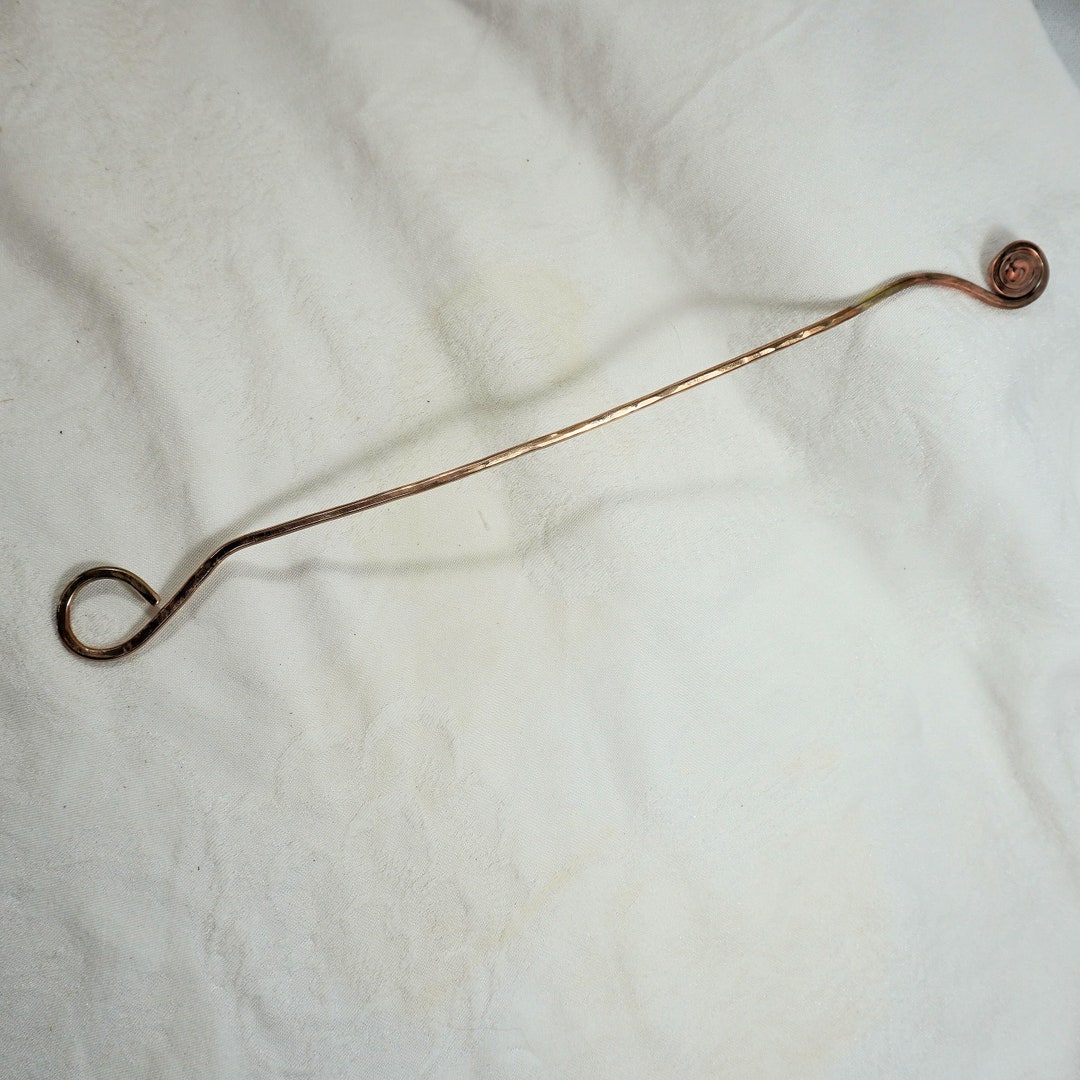 Athena's Ring Distaff ~15 Inches Long... Etruscan Ring Distaff - Etsy