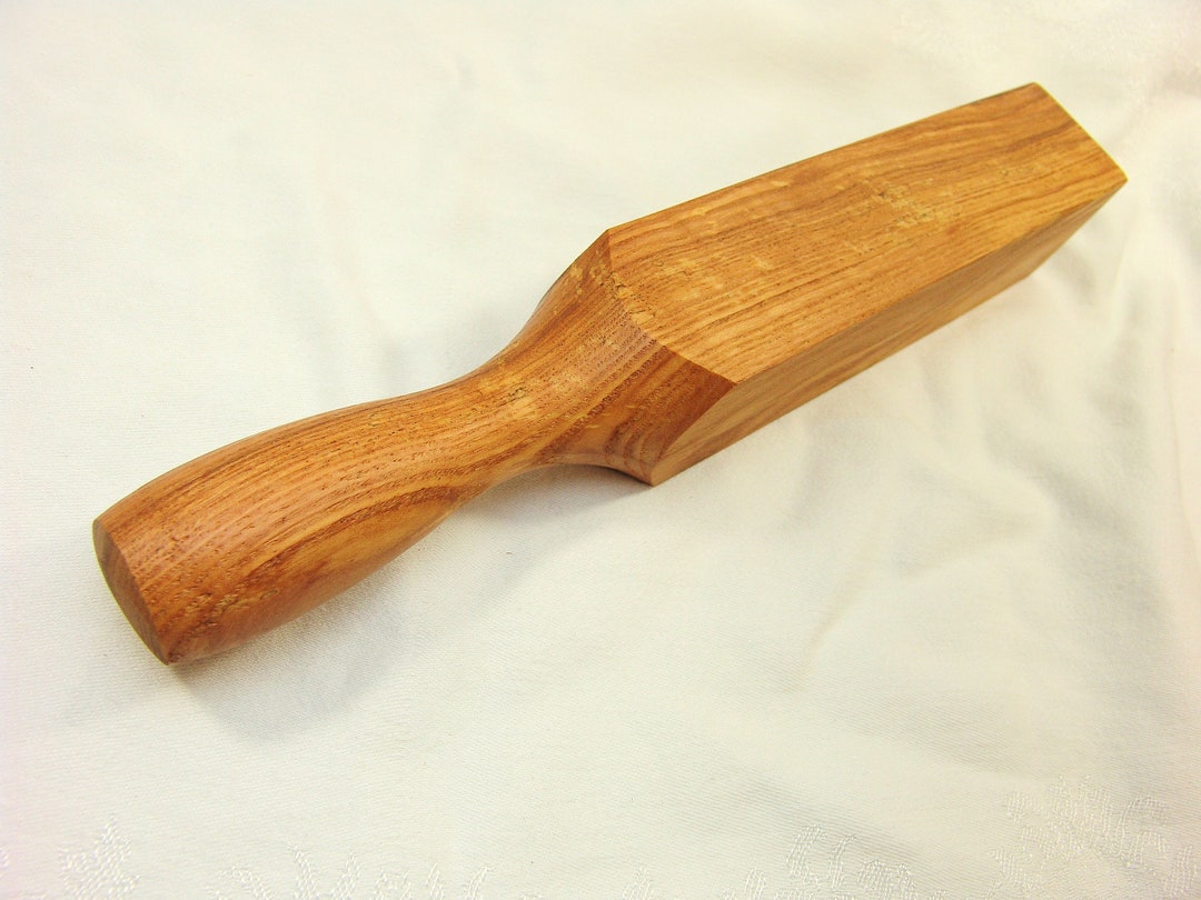 Neolithic Flax Hammer 20CM Blade 34CM Long, 5 CM Thick, Scutching Tool ...