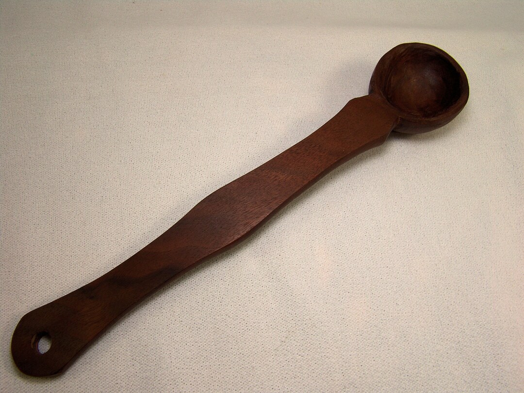 Spinning Spoon in Black Walnut 10 Inches... - Etsy
