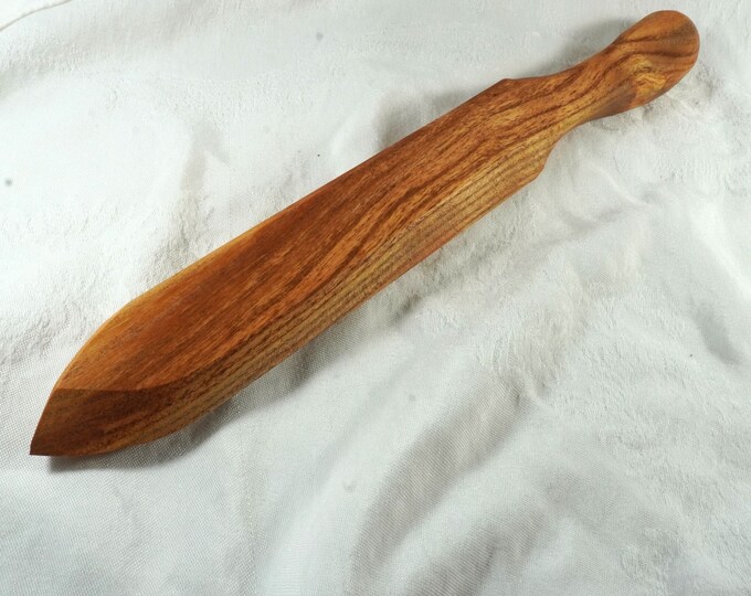 Flax Scutching Sword 23CM Blade 39CM Long, 2 CM Thick, Colonial America ...