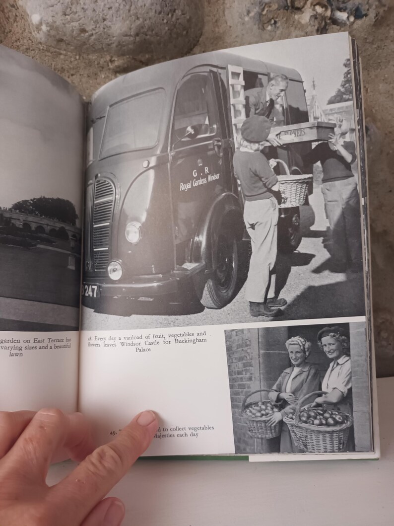 Vintage Royal Garden Book: King George VI & Queen Elizabeth, 1952 - Etsy