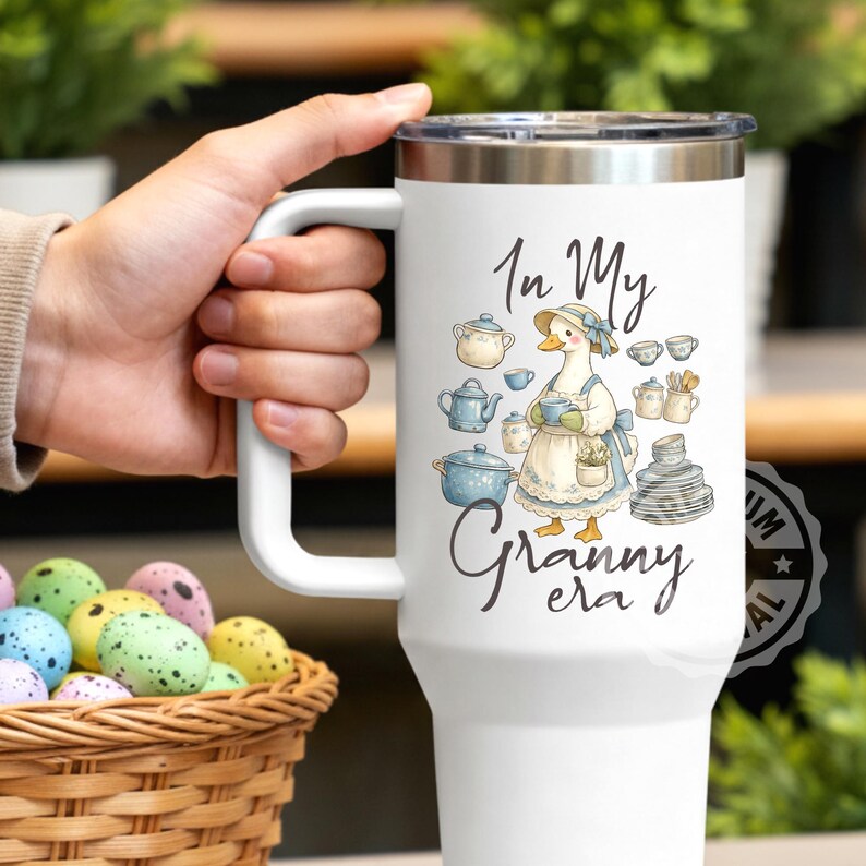 In My Granny Era PNG | Grandma Core Goose Shirt PNG | Vintage ...