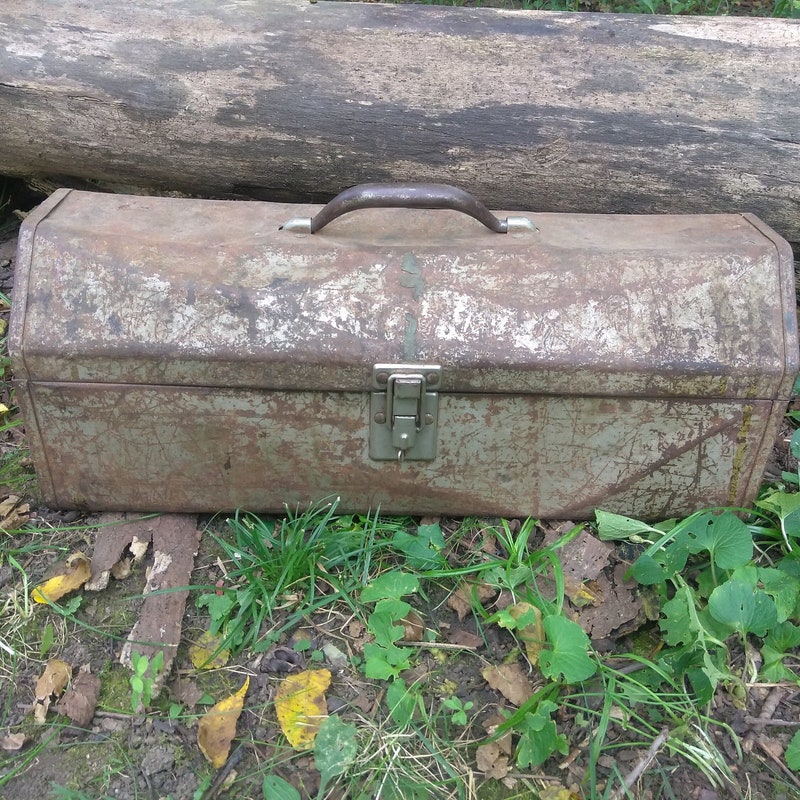 Old Tool Box - Etsy