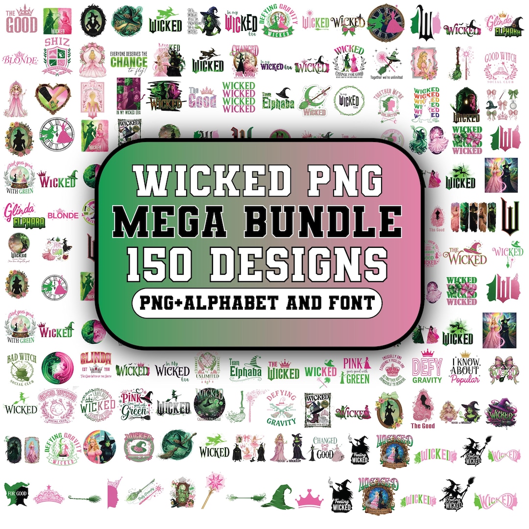 Imágenes PNG de Wicked, Paquete de la película Wicked, Imágenes PNG de ...