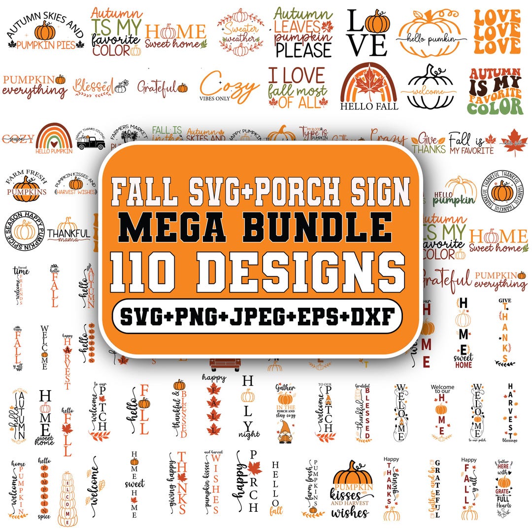 Fall Svg,fall Porch Sign Svg,autumn Svg,thanksgiving Svg,thanksgiving ...