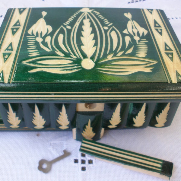 Secret Compartment Box - Etsy