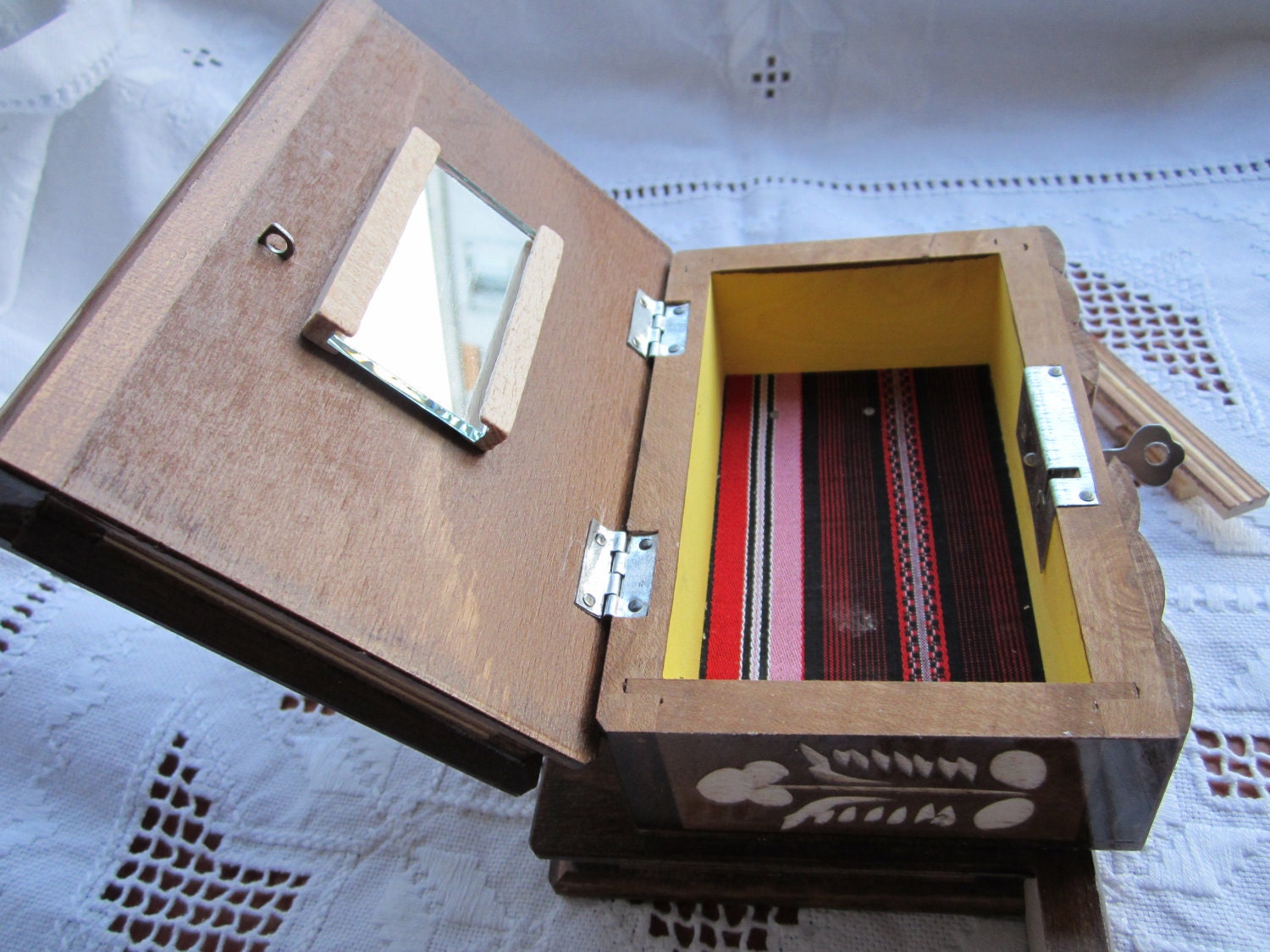 Wooden Magic Puzzle Compartment Secret Jewelry Box Case - Etsy