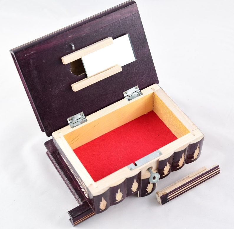 Magic Tricks Illusion Puzzle Box Case Hungary Carved Wooden - Etsy