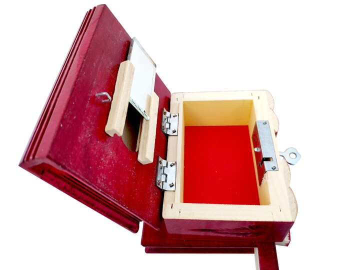 Antique Iron Puzzle Padlock Unique Shape Lock Tricky System Tricky Lock ...