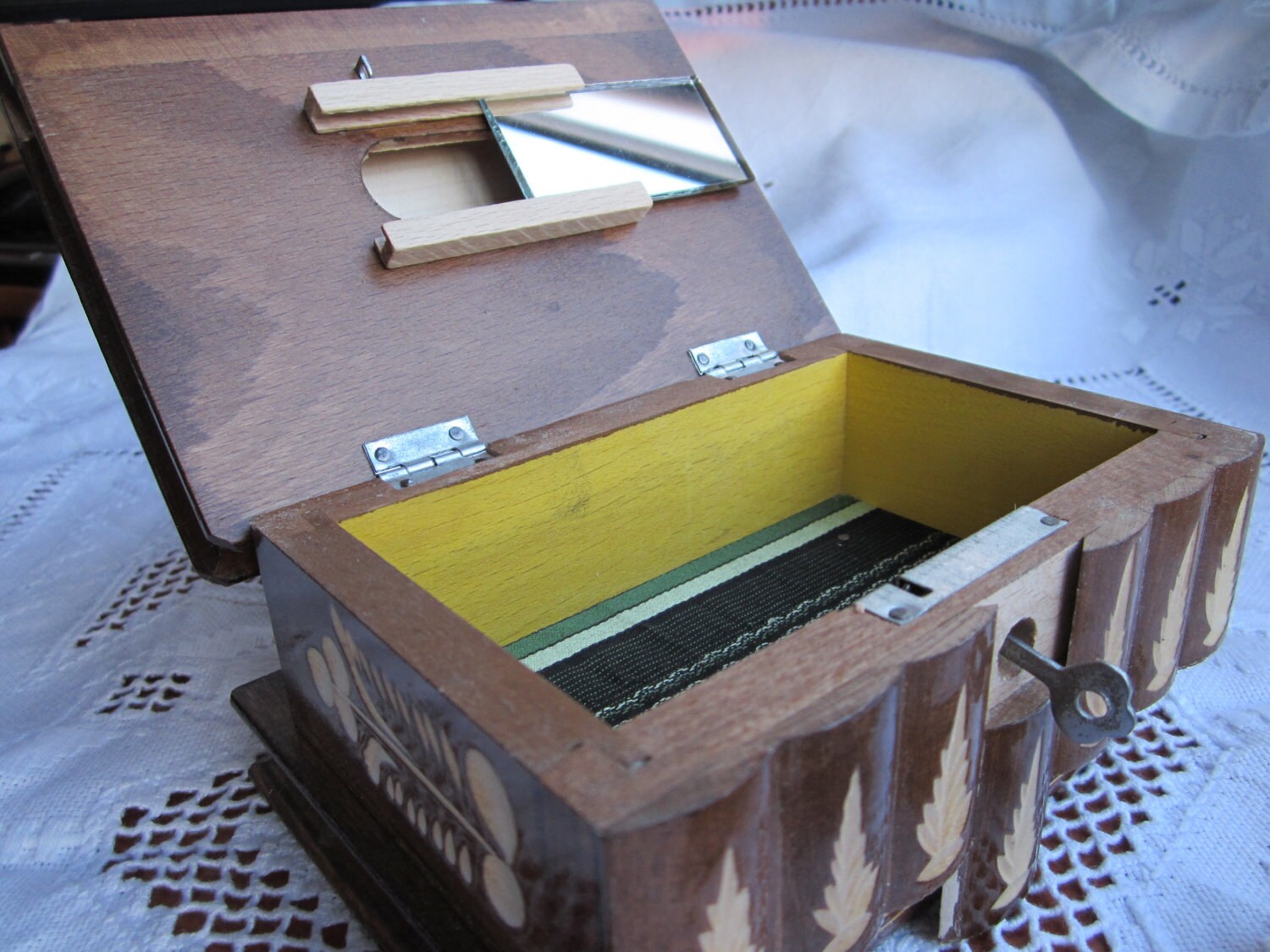 Secret Key Handcrafted Wooden Magic Puzzle Box Brown Hungary - Etsy