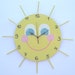 LITTLE MISS SUNSHINE Banana Hand Painted Wall Clock - Etsy