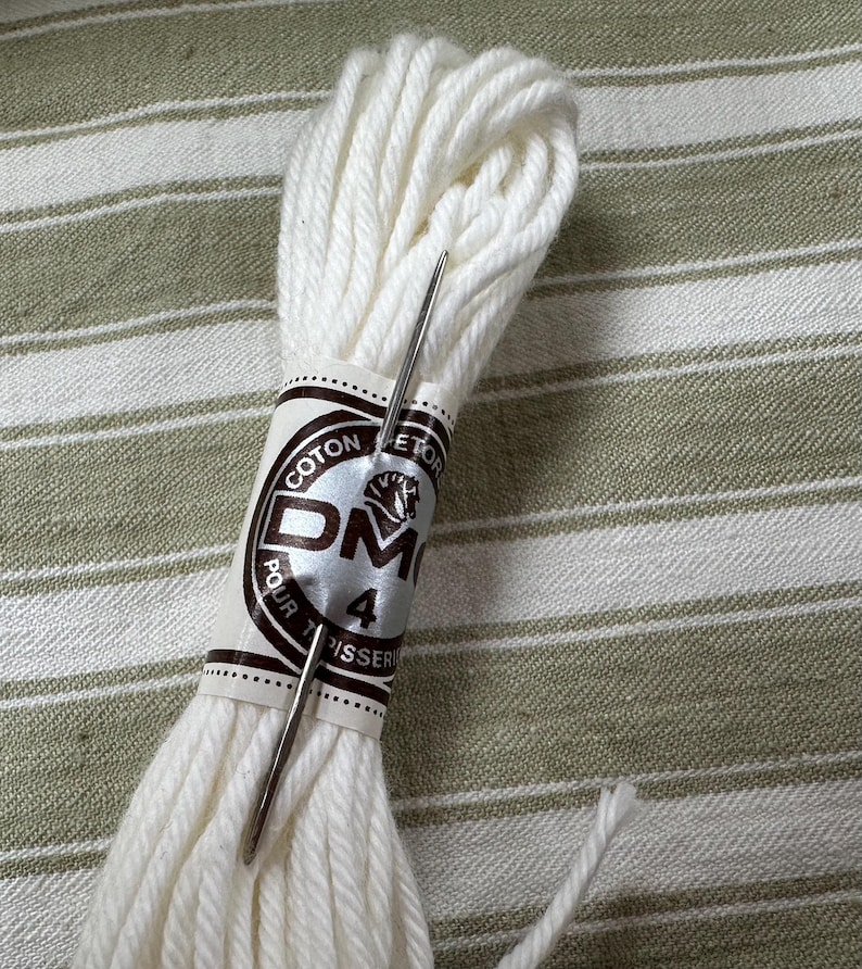 Vintage French DMC Tapestry Thread Boxes – Retors Mat Cotton – With Needle - Etsy