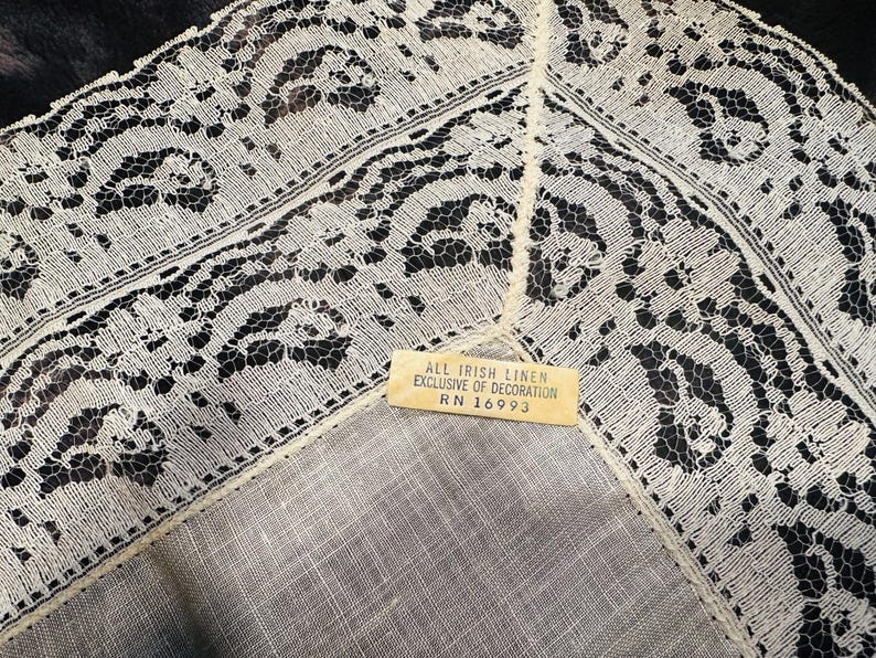 Genuine Irish Linen Wedding Hankies Antique/vintage - Etsy