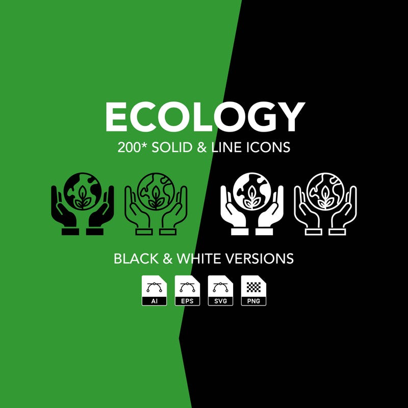 Ecology Symbol - Etsy
