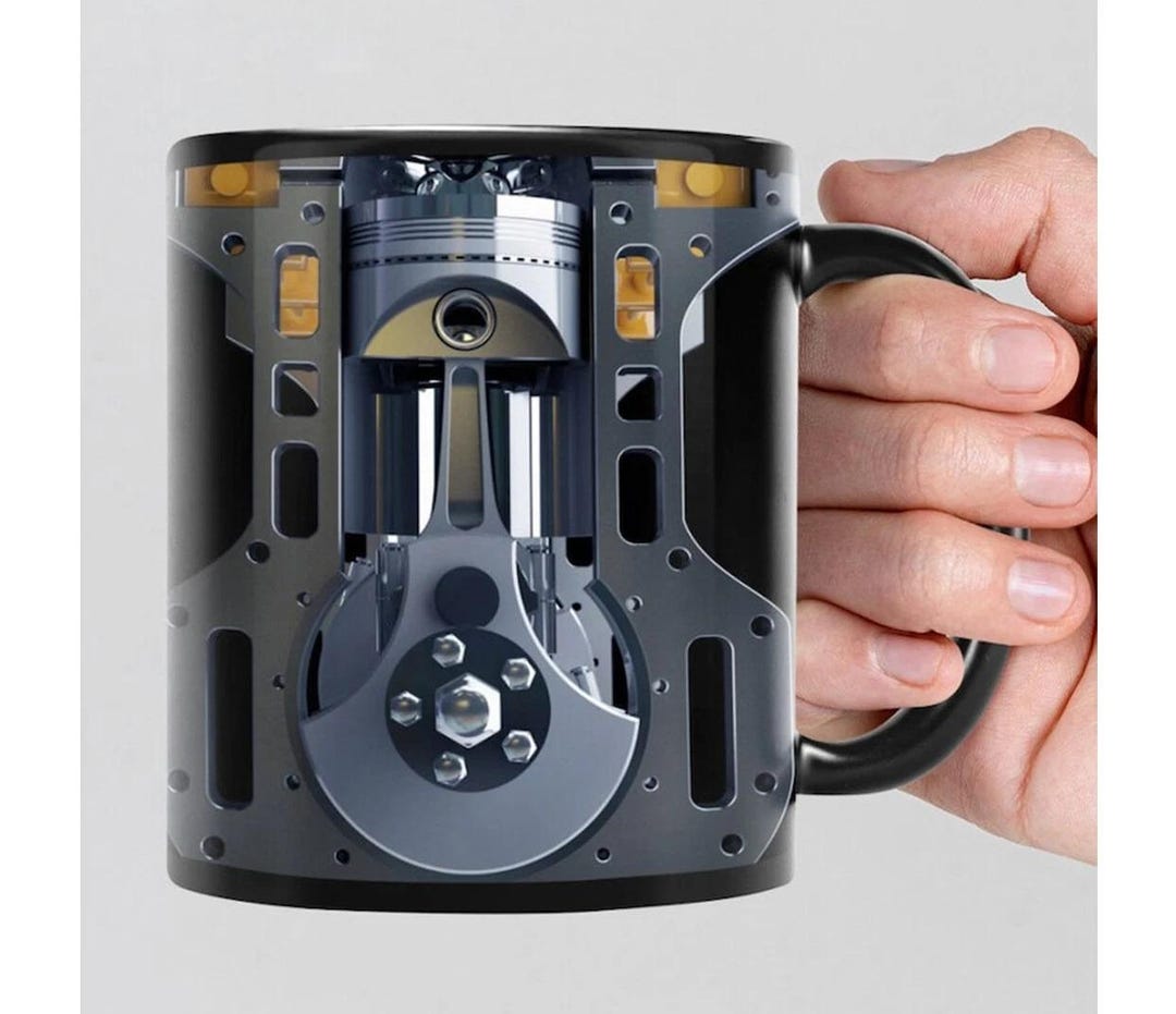 Mechanic Engine Coffee Mug, Digital File - Etsy