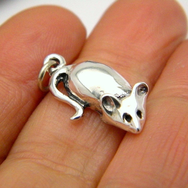 Silver Mouse - Etsy
