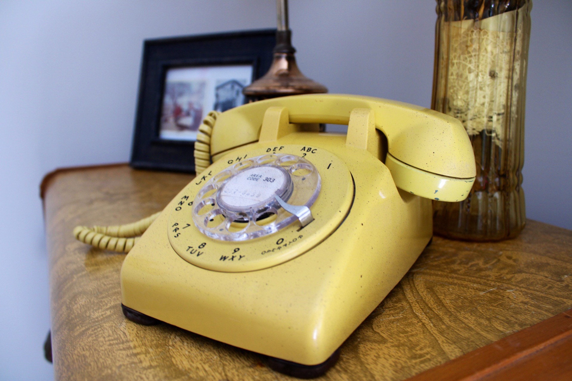 1961 Bell Telephone/ Bell Western Electric Telephone/ Vintage - Etsy