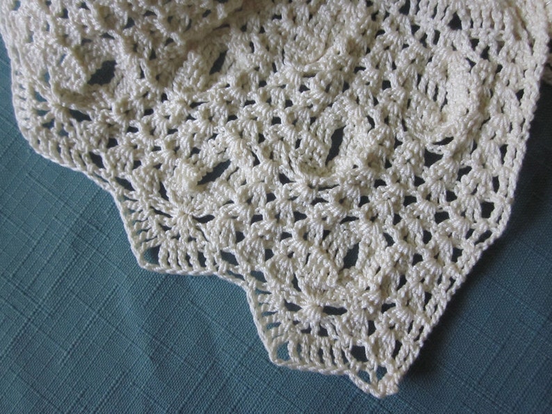 Crochet Pattern PDF for Eyelet Style Lace Collar Crochet | Etsy