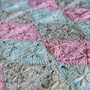 Crochet Pattern PDF for Serenity Afghan, Crochet Quilt Pattern With ...
