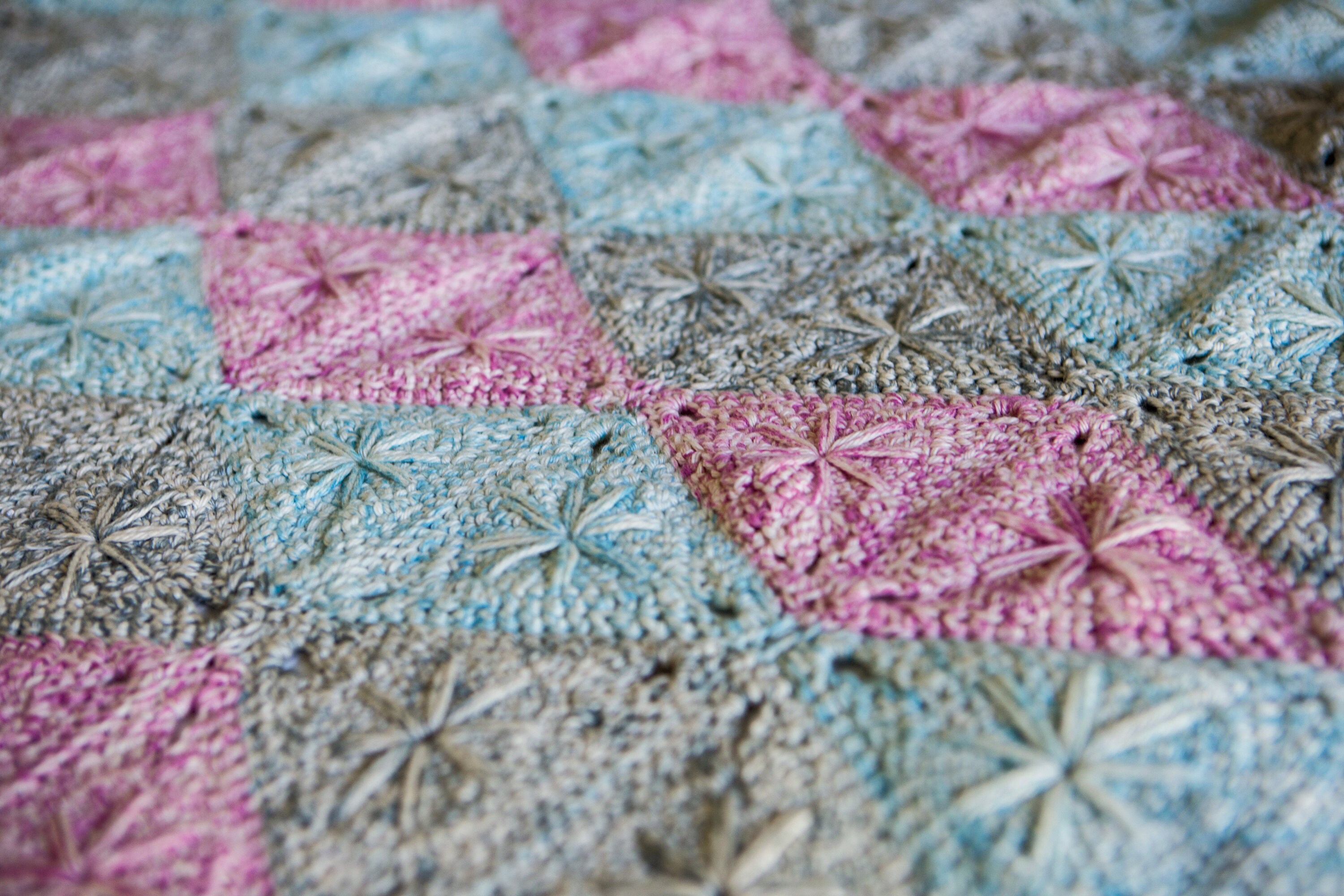Crochet Pattern PDF for Serenity Afghan, Crochet Quilt Pattern With ...