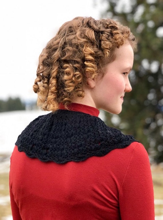 Crochet Pattern PDF for Eyelet Style Lace Collar Crochet | Etsy