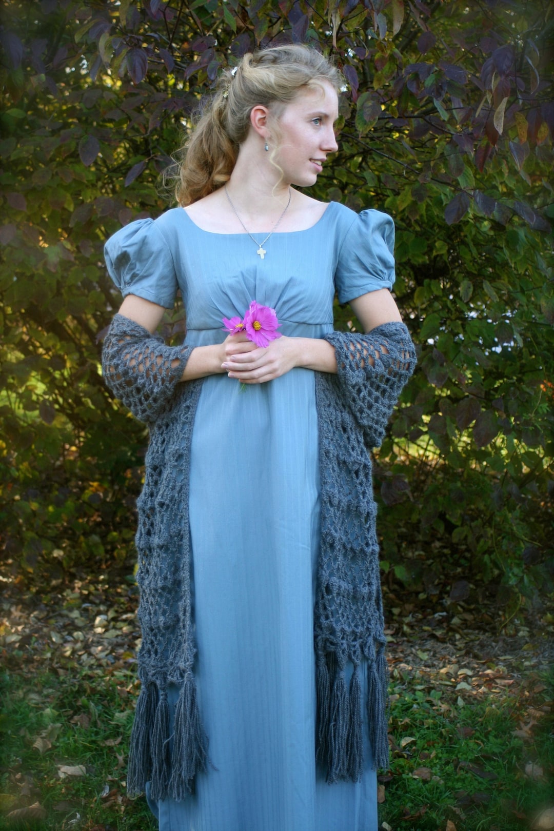 PATTERN PDF for Crochet Regency Era Stole, Shawl, Wrap - Make Your Own ...
