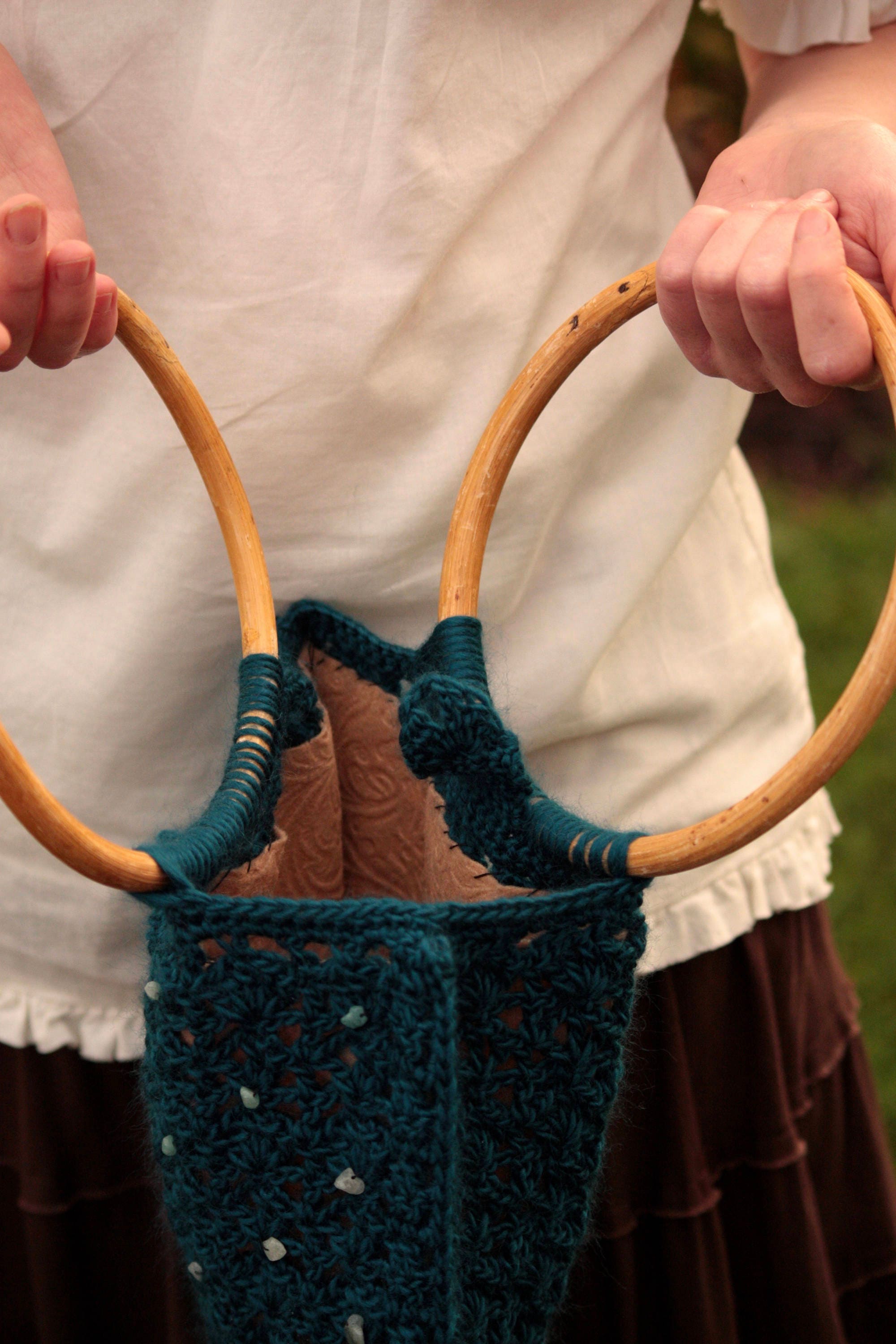 Crochet Pattern PDF for Sante Fe Bag - Beaded Purse, Felt Lined Bag ...