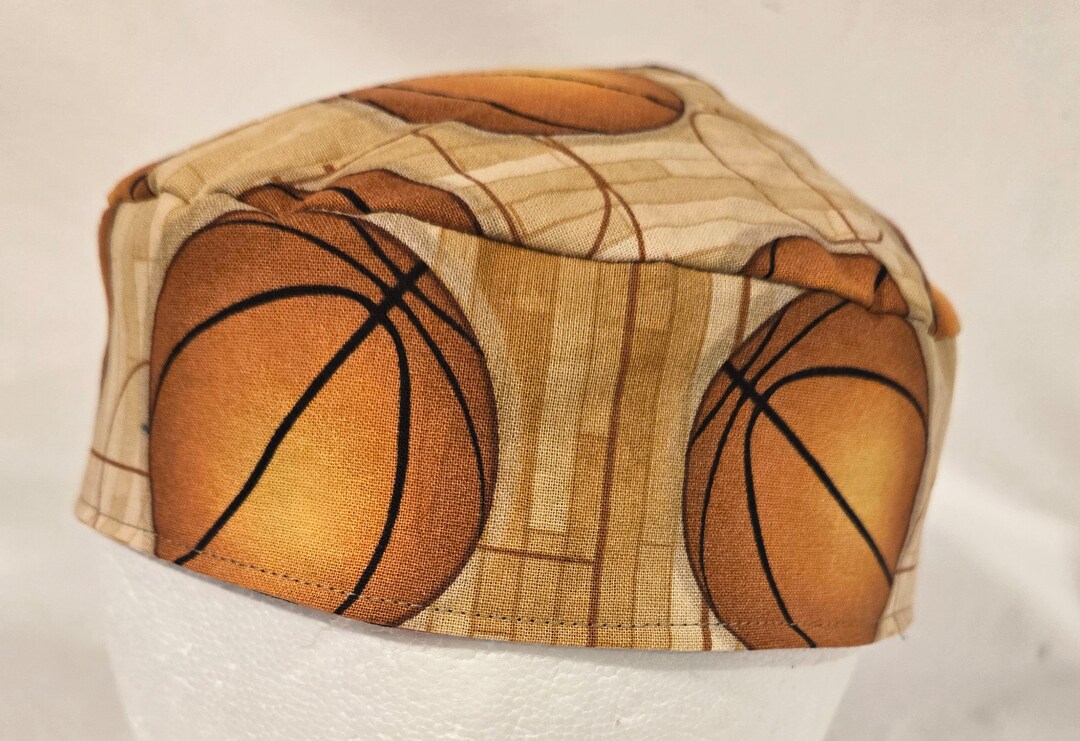 Basketball Court Kippah Yarmulke Original Style Reversible Washable ...