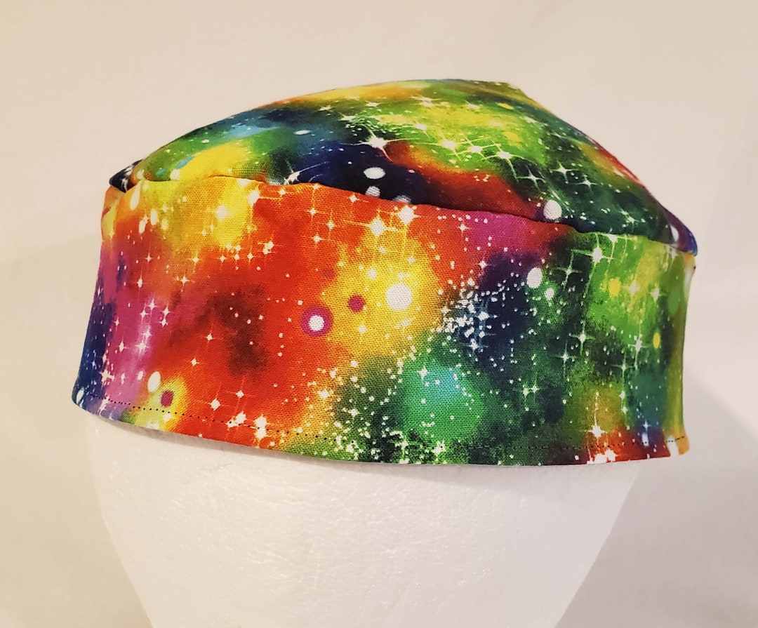 Rainbow Galaxy Kippah Yarmulke Original Style Washable Reversible ...
